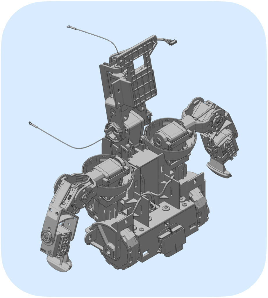 6. Install Assemblies | Attach arms to body – Nuwa Support