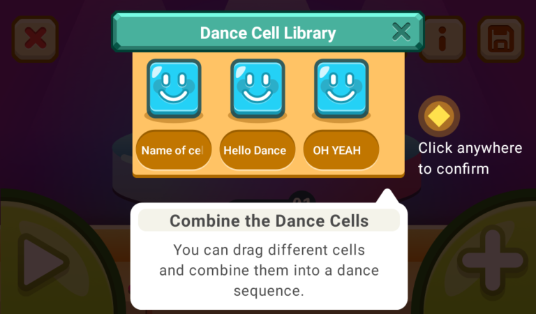 Dance Editor – NUWA Support