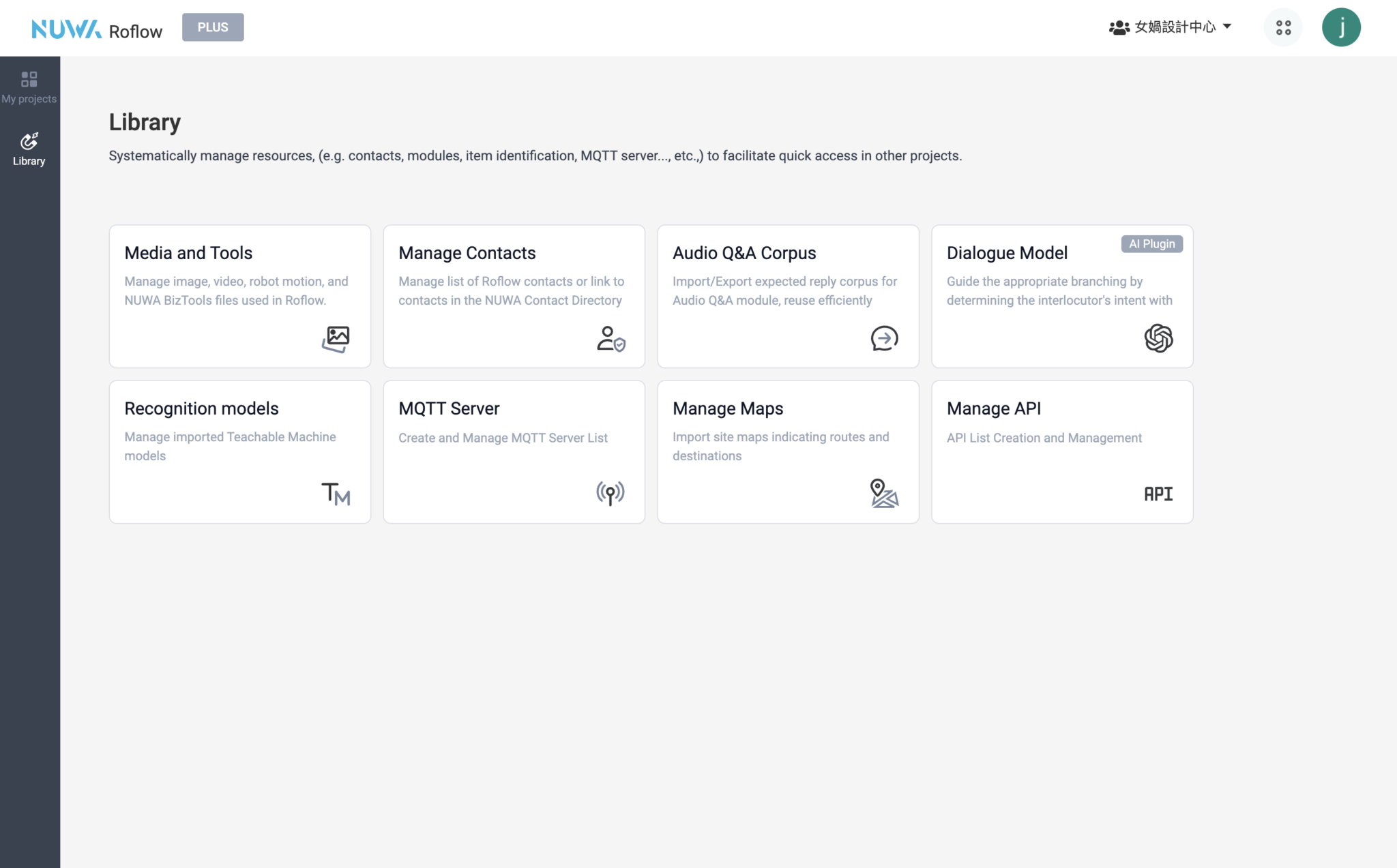 Resource Management and Collaboration – NUWA Support